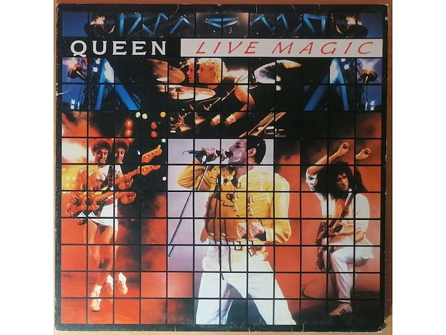 LP QUEEN - Live Magic (1987) PERFEKTNA, KAO NOVA
