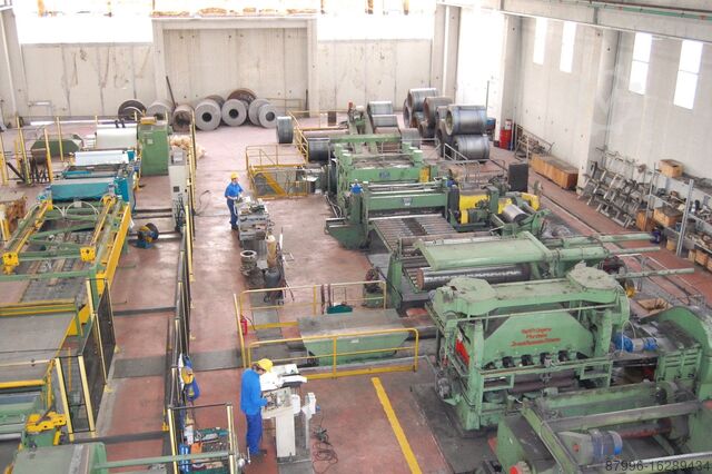Linija sečenja na dužinu i proseca
OCEVI CTL and slitting line 2000x10mm x30t