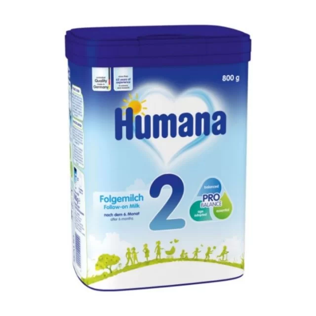 HUMANA 2 mlečna formula 800g