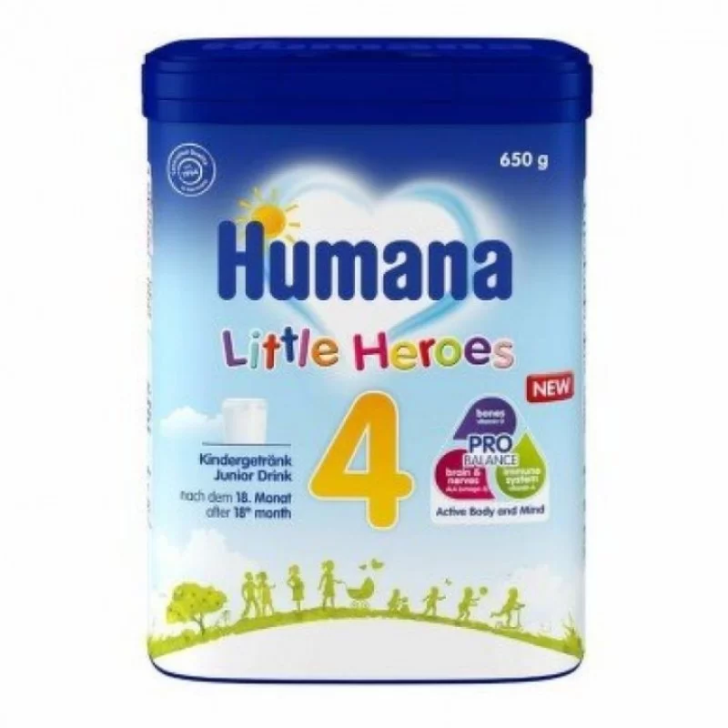 HUMANA 4 JUNIOR mlečna formula 650g