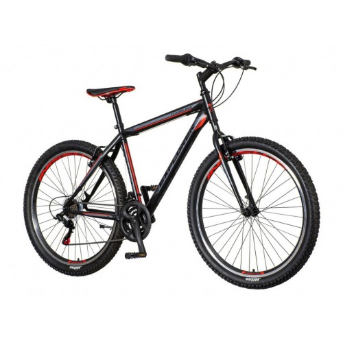 Explorer classic mtb bicikla crno crvena