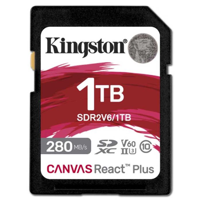 Memorijska kartica Kingston SDR2V6/1TB 1TB SDXC UHS-II 280R/150W U3 V60