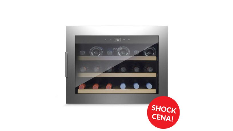 CASO VINSKA VITRINA WineSafe 18 EB B629 Inox