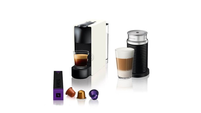 Nespresso APARAT ZA KAFU Essenza Mini White & Aeroccino A3NC30EUWH-TX