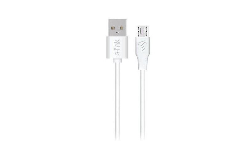 S-LINK KABL ZA PUNJAČ USB A (MUŠKI) NA MICRO USB B (MUŠKI) 0.2M BELI AND-KC02B