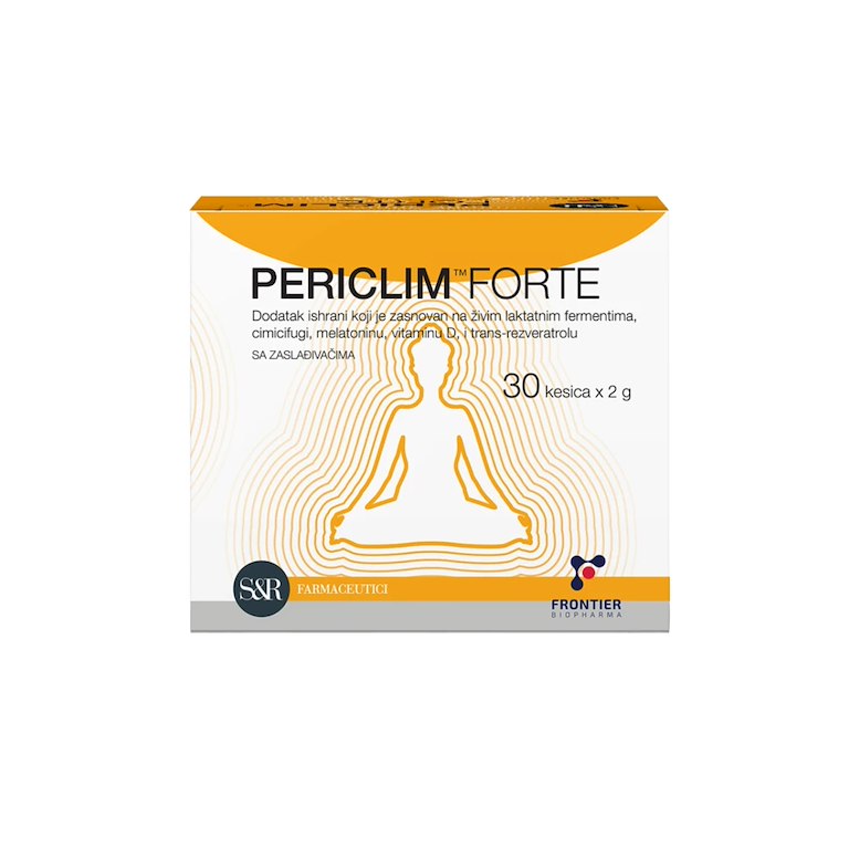 PERICLIM™ FORTE Direkt 30 Kesica sa Resveratrolom, Melatoninom, Cimicifugom i Probioticima