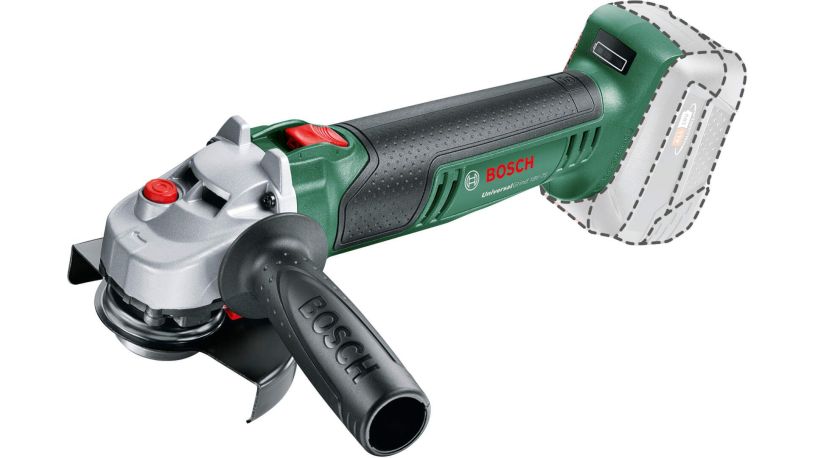 Bosch AKUMULATORSKA UGAONA BRUSILICA MALA UniversalGrind 18V-75 125mm solo (06033E5001)