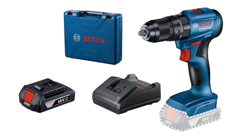 Bosch AKUMULATORSKA VIBRACIONA BUŠILICA - ODVRTAČ U KOFERU GSB 185-Li (06019K3101)