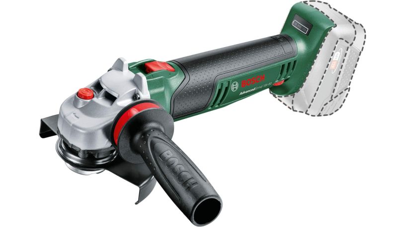 Bosch AKUMULATORSKA UGAONA BRUSILICA MALA UniversalGrind 18V-80 sa potenciometrom 125mm Solo (06033E5100)