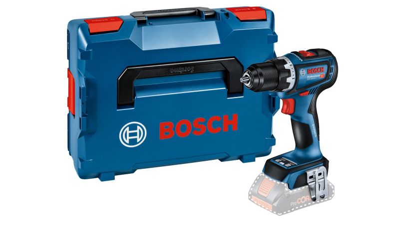 Bosch AKUMULATORSKA BUŠILICA - ODVRTAČ + L-BOXX KOFER GSR 18V-90 C Solo (06019K6002)