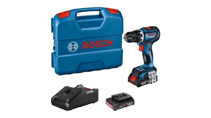 Bosch AKUMULATORSKA BUŠILICA - ODVRTAČ + PLASTIČNI KOFER GSR 18V-90 C (06019K6020)