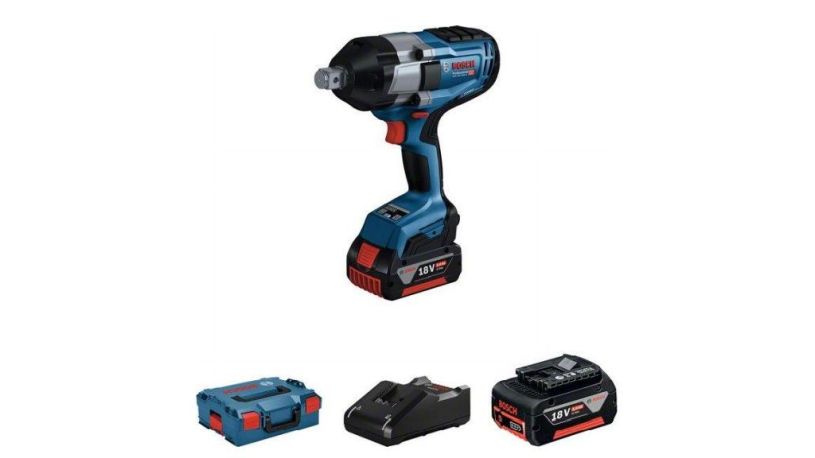 Bosch AKUMULATORSKI UDARNI ODVRTAČ GDS 18V-1050 H + GAL 18V-40 u L-Boxx koferu (06019J8522)