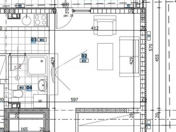 Zvezdara, Mirijevo - Kapetana Miloša Žunjića, 55m2, Kapetana Miloša Žunjića