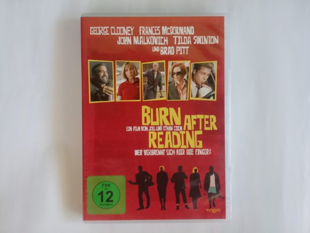 Burn After Reading Braca Koen Brad Pitt