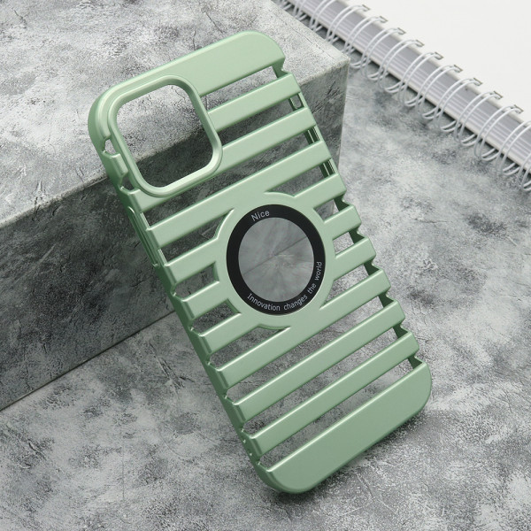Futrola LINES LOGO CUT za Iphone 12/12 Pro (6.1) mint