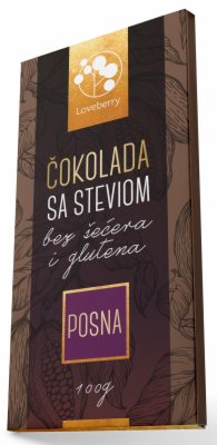 COKOLADA SA STEVIOM LOVEBERRY 100G
COKOLADA SA STEVIOM LOVEBERRY 100G