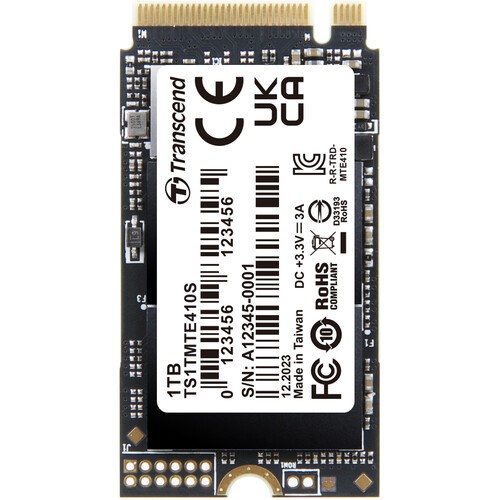 Transcend 1TB 410S M.2 2242 NVMe PCIe Gen4 SSD | TS1TMTE410S