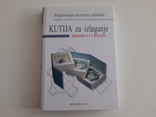 Kutija za izlaganje-Modeli i crteži, Milorad Matanović