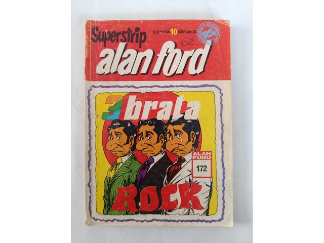 Alan Ford 172 3 brata Rock