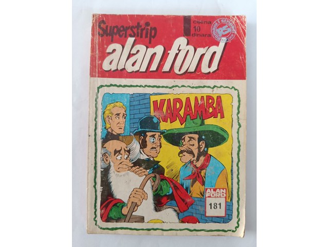 Alan Ford 181 Karamba