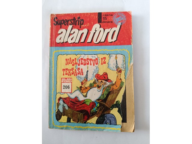 Alan Ford 206 Nasljedstvo iz Teksasa