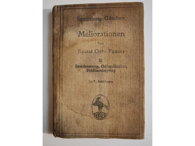 Meliorationen - Von Baurat Otto Fauser