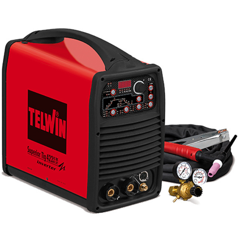 Telwin – Inverter aparat za zavarivanje SUPERIOR TIG 422 AC/DC-HF/LIFT 400V – 816134