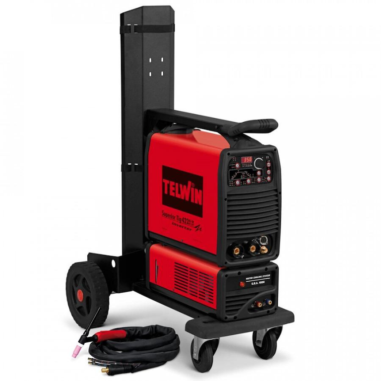 Telwin – Inverter aparat za zavarivanje SUPERIOR TIG 422 AC/DC-HF/LIFT 400V AQUA – 816135