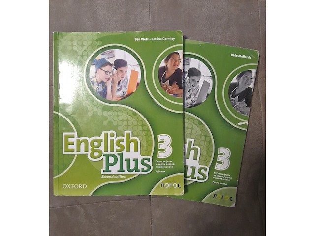 English plus 3, Logos, 7. razred, komplet