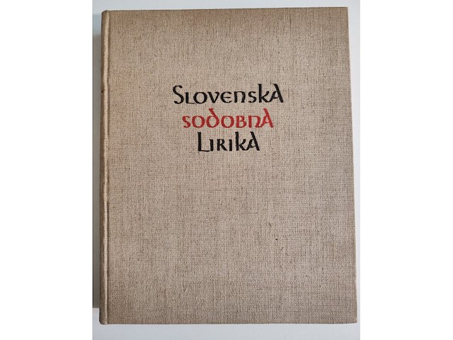 Slovenska Sodobna Lirika