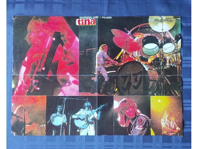 Tina Poster: Emerson, Lake &; Palmer