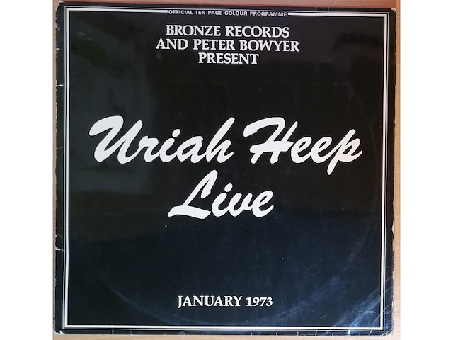 2LP URIAH HEEP - Live (1973) Germany, ODLIČNA