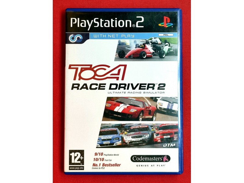 TOCA Race Driver 2 UK izdanje / PS2 Originalna Igra