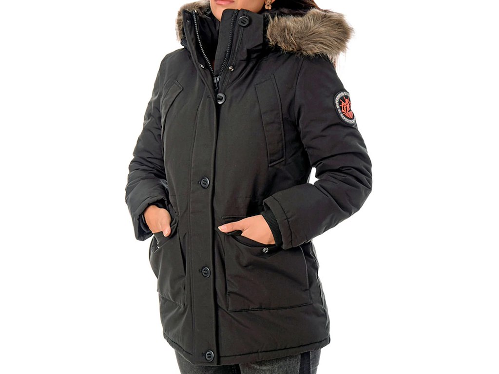 Superdry Ženska jakna Everest faux fur hooded parka