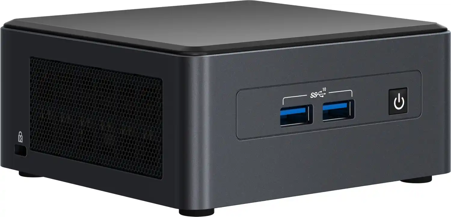 Mini PC ASUS NUC 11 pro i5-1135G7/4xUSB/M.2 22x80 NVMe/2xRAM/2.5 SATA/2xHDMI/LAN/2xThun