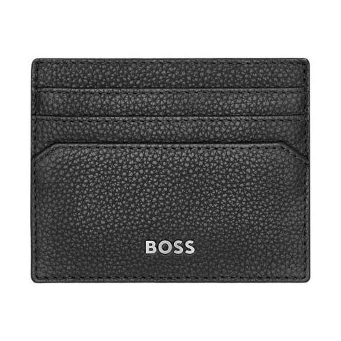 Hugo Boss Futrola za kartice Classic Grained Black