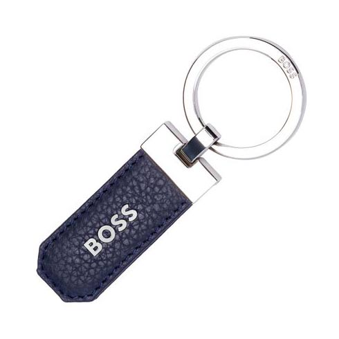 Hugo Boss Privezak za kljuceve Classic Grained Navy