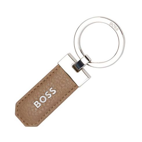 Hugo Boss Privezak za kljuceve Classic Grained Camel