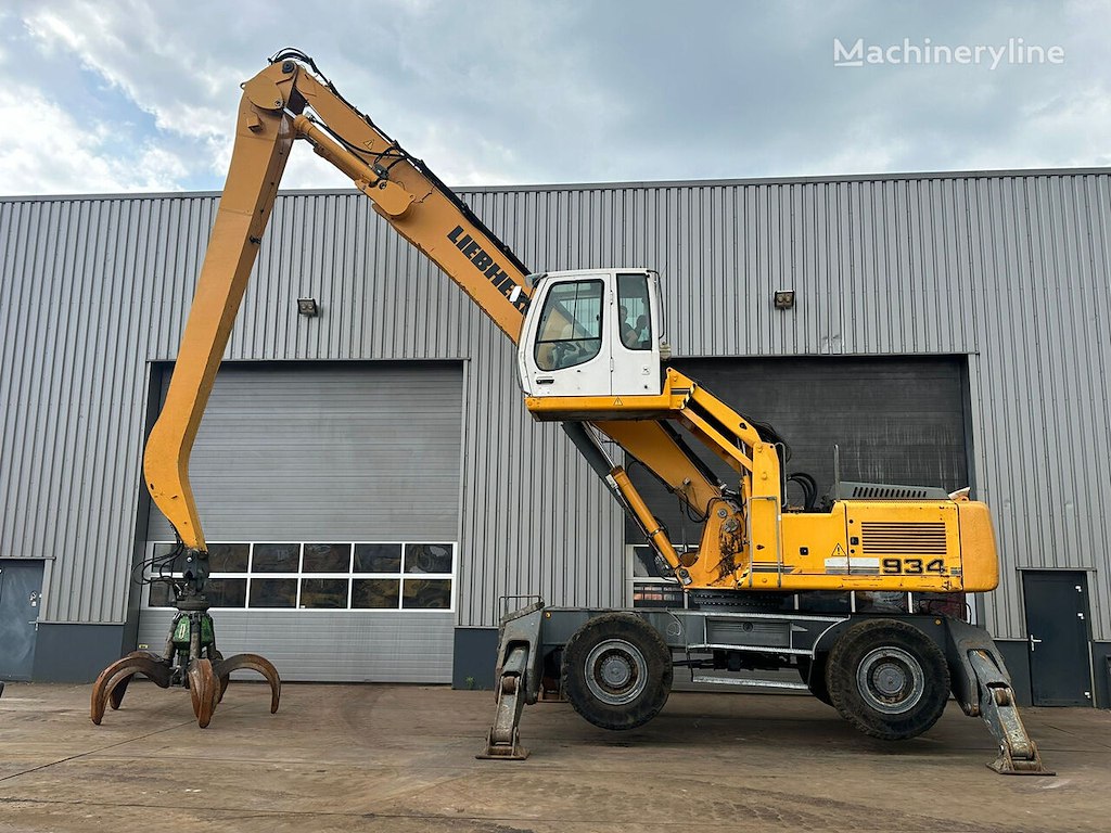 Liebherr A934C-HD / Sennebogen grapler / CE certified bager točkaš