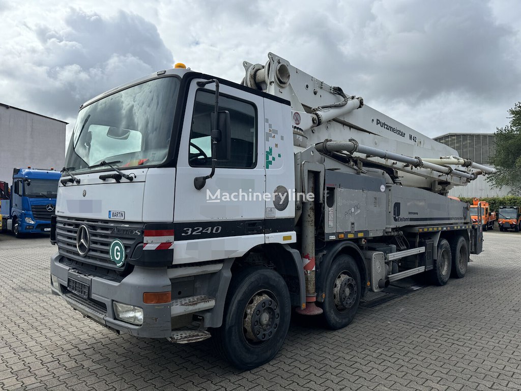 Mercedes-Benz ACTROS 3240 8x4 POMPA DO BETONU PUTZMEISTER BSF 42 M pumpa za beton