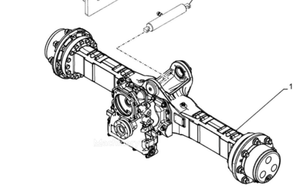 Case 48028527 osovina za 21F 121F bagera-utovarivača