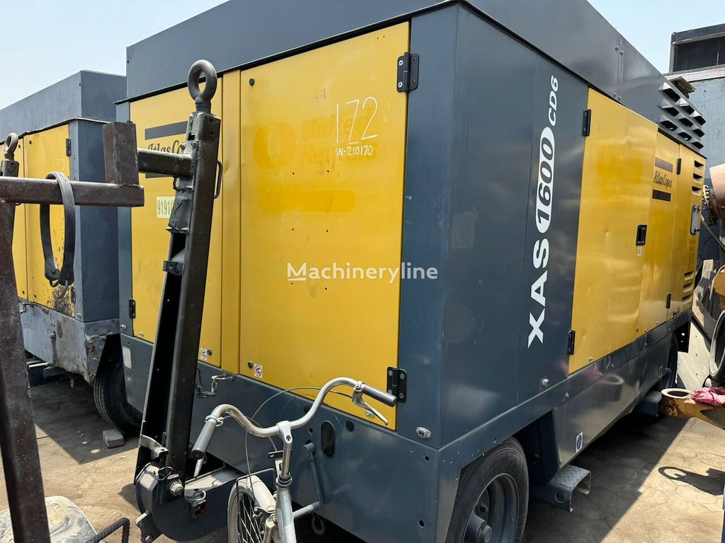 Atlas Copco ATLAS COPCO XAS1600 CD6 ,10.3 BAR (150 PSI) ,1600CFM EXCELLENT C mobilni kompresor