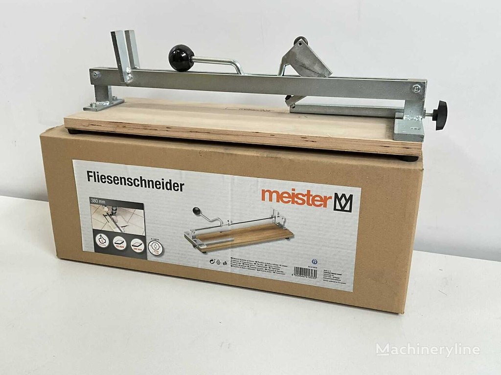 Prodaje se Meister Tegelsnijder ostalu industrijsku opremu na aukciji
