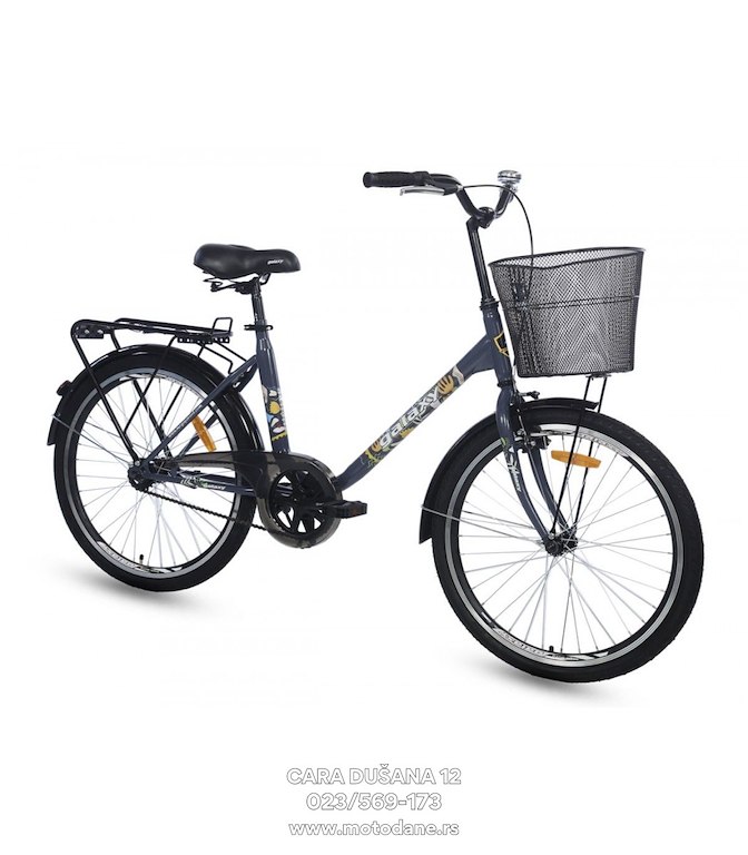 Bicikl ADRIATIC 24" siva