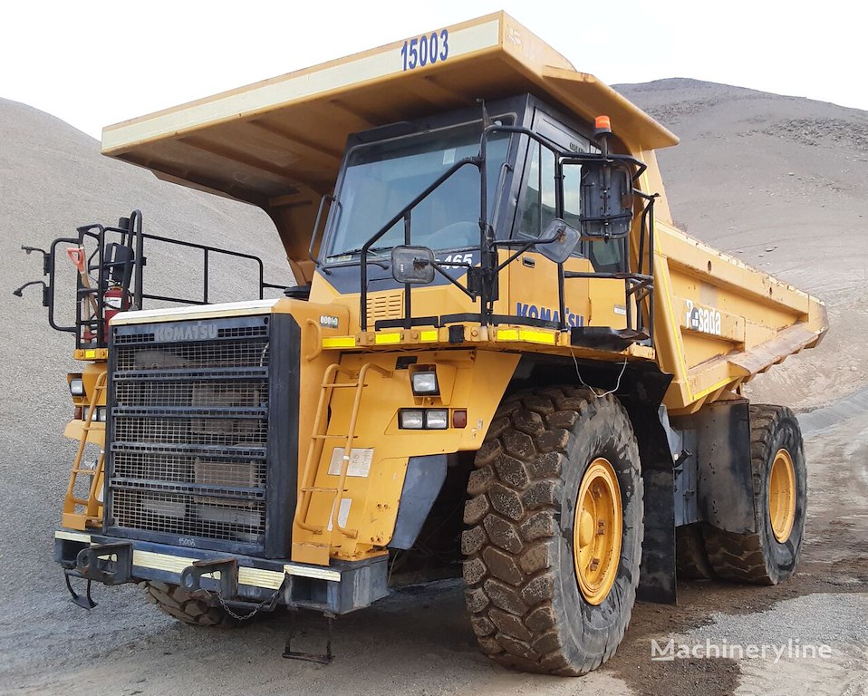 Komatsu HD465-7E0 damper sa krutom šasijom