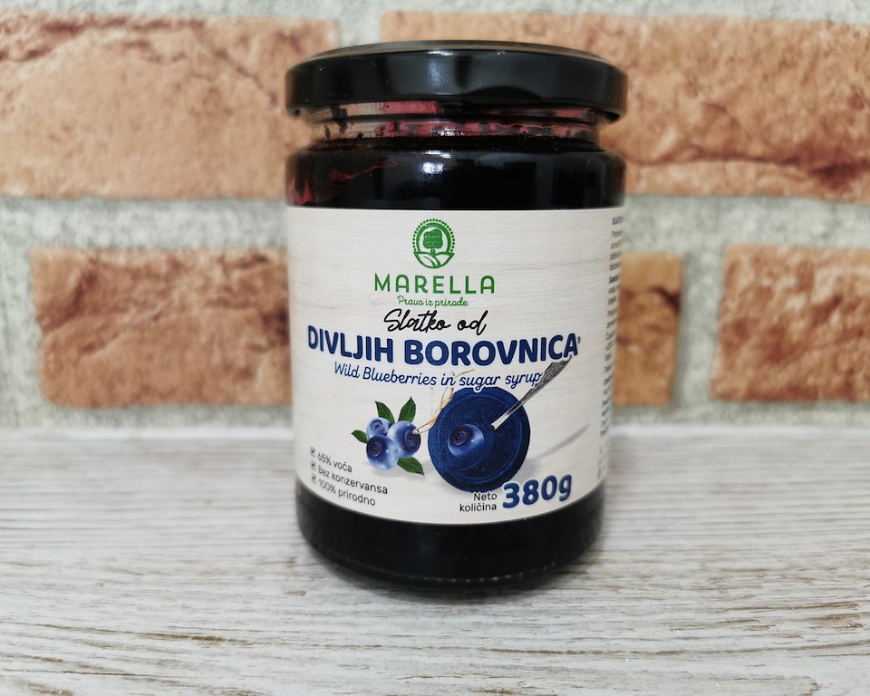 Slatko od borovnice – Marella 380g