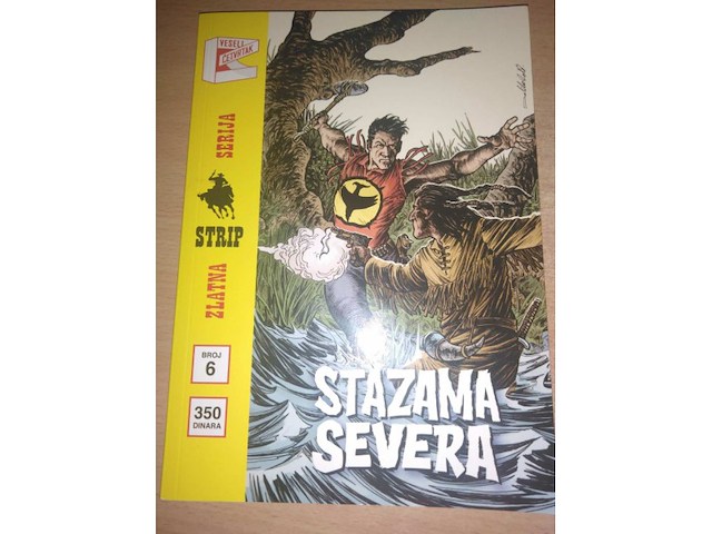 Zlatna serija 6 (Korica B) Zagor Stazama severa