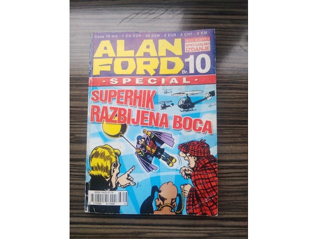 Alan Ford specijal br.i10/05, Super hik razbijena boca