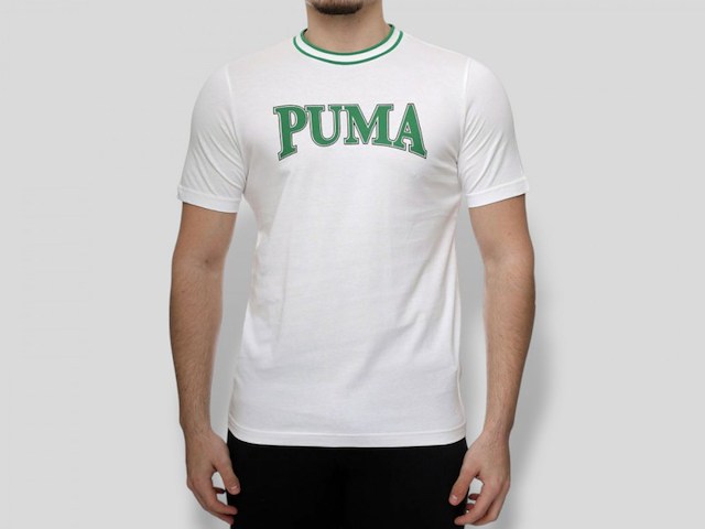 Puma Squad Big muška majica - bela SPORTLINE