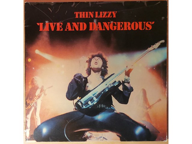 2LP THIN LIZZY - Live And Dangerous (1978) Ger, ODLIČNA